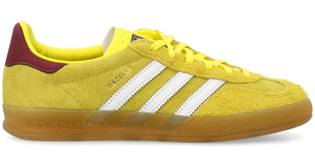adidas Originals Gazelle Indoor in Yellow for Men | Lyst