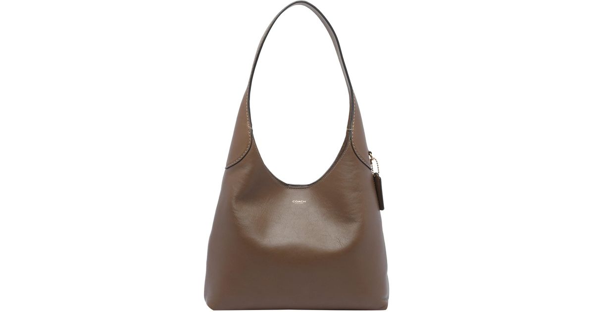 COACH Brooklyn 28 Shoulder Bag in Brown | Lyst