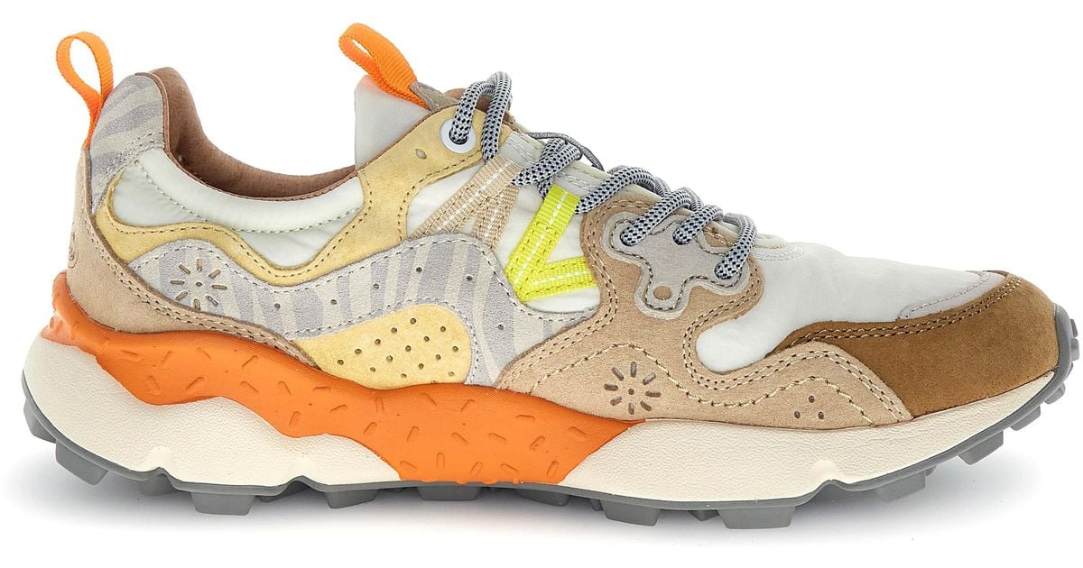 Flower Mountain Yamano 3 Uni Pig Nubuck Suede Nylon(Nylon) Shoe in ...