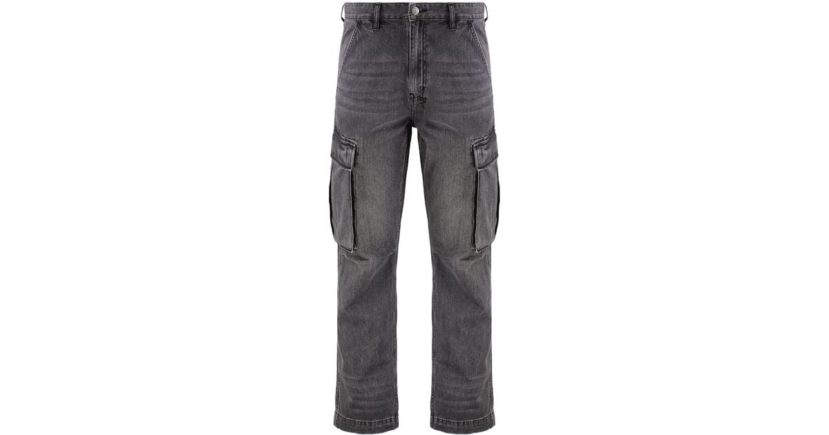 Ksubi Riot Cargo Jeans in Grey for Men | Lyst UK