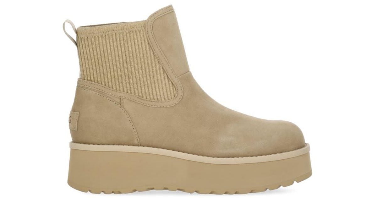UGG Cityfunc Chelsea Ankle Boots in Natural | Lyst UK