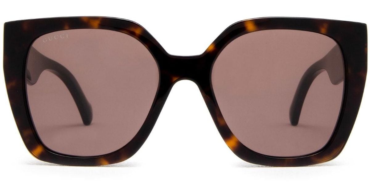 Gucci Gg1300s Havana Sunglasses | Lyst