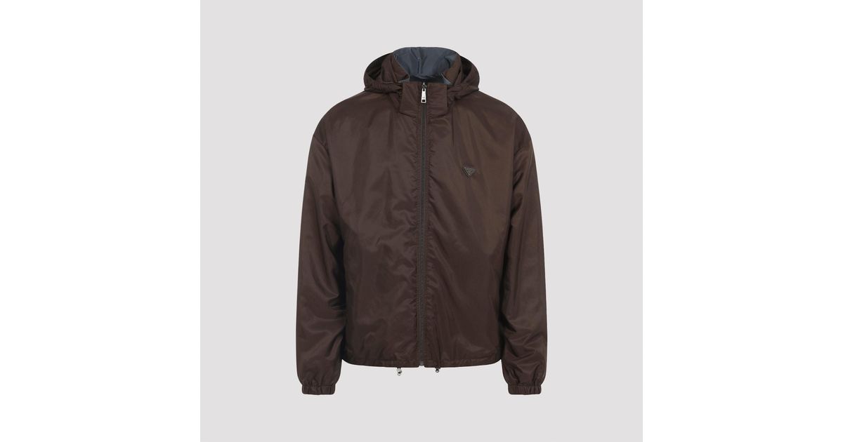 Prada Jacket in Brown for Men | Lyst UK