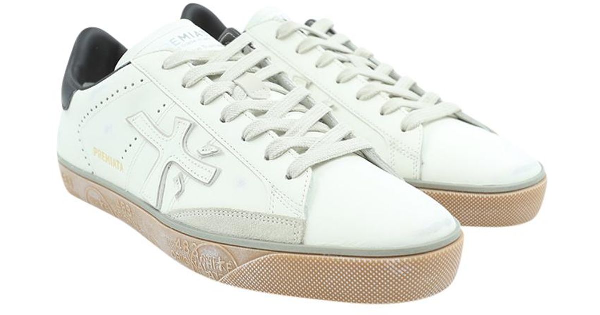 Premiata Sneakers Steven 6977 in White for Men | Lyst
