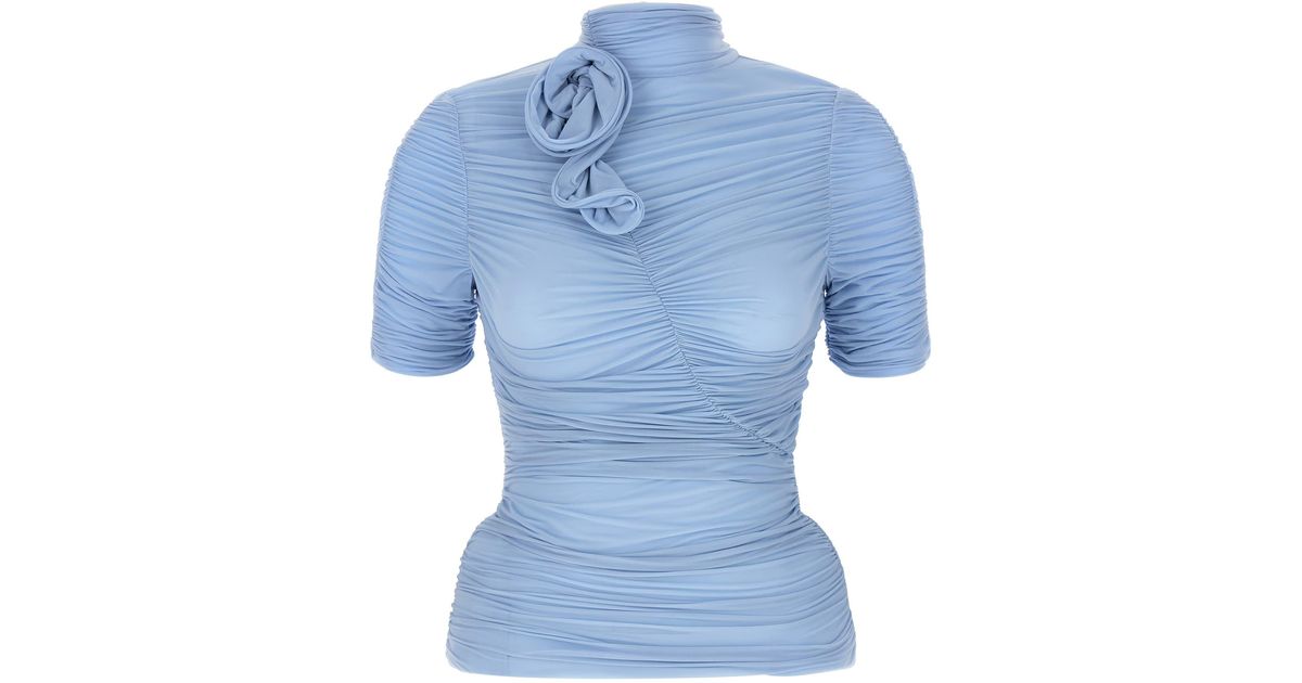 Magda Butrym 06 Top in Blue | Lyst UK