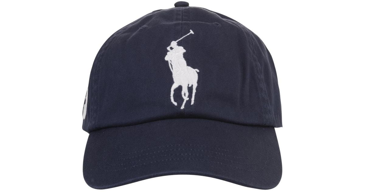 Ralph Lauren Baseball Hat With Maxi Pony in Blue for Men | Lyst
