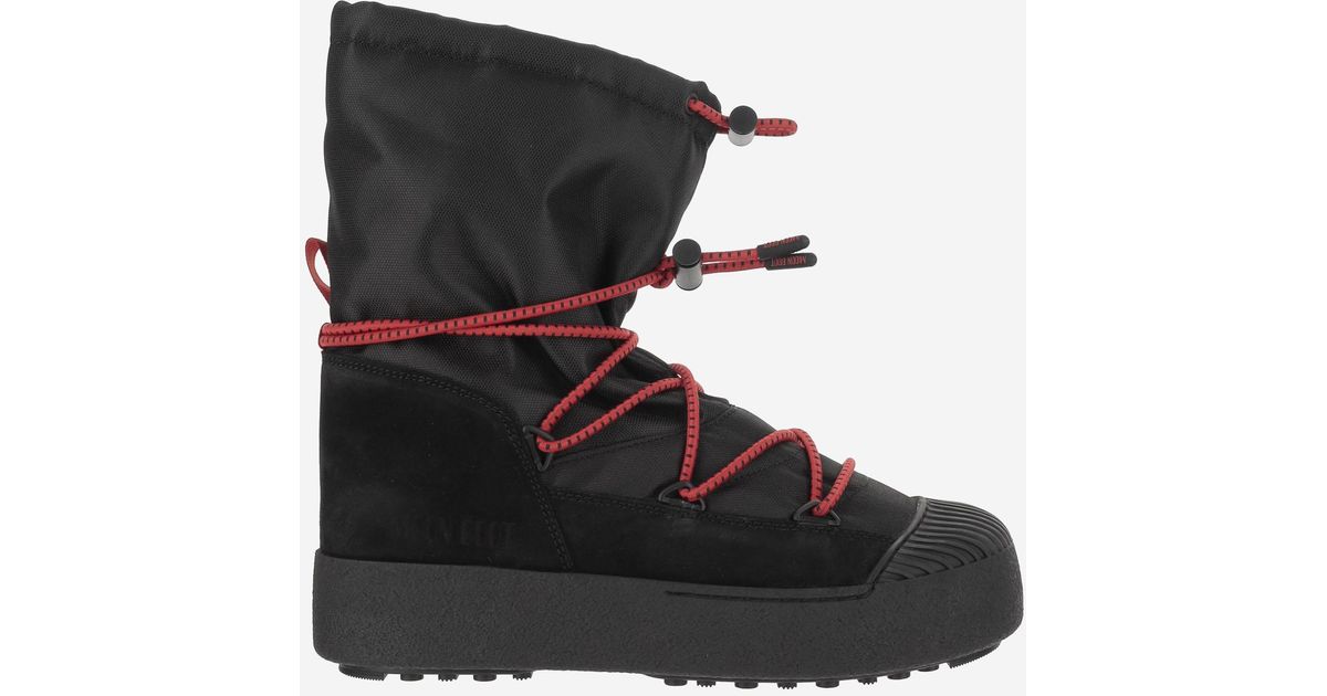 Moon Boot Mtrak Polar Boot in Black for Men | Lyst