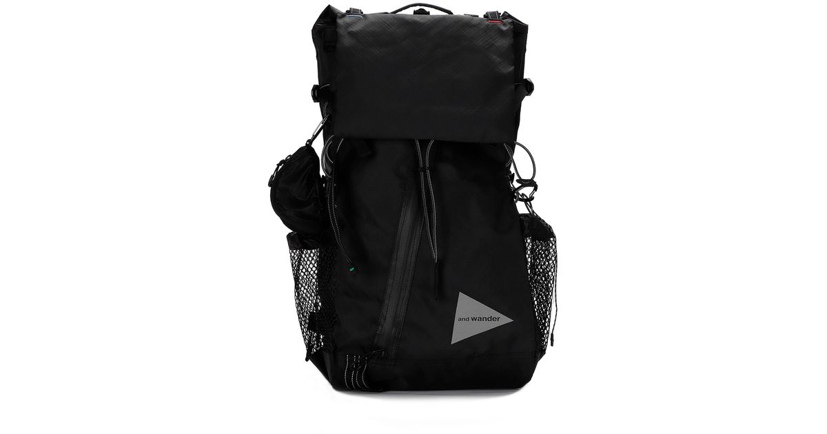 and wander 101 Ecopak 30L Backpack in Black for Men | Lyst