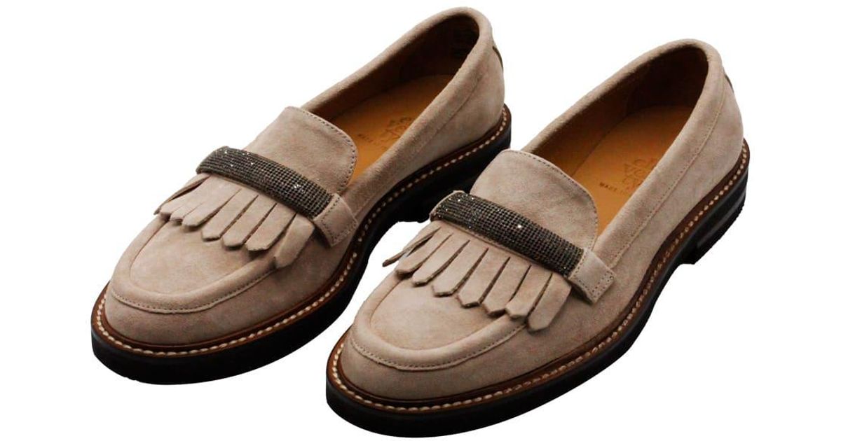 Eleventy Laced Shoes in Brown | Lyst UK
