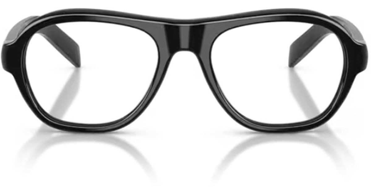 Prada Pr C12v Eyeglasses in Black | Lyst UK