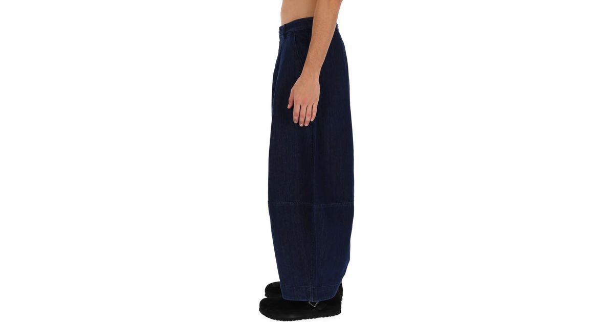 YMC Earth Deadbeat Pants in Blue for Men | Lyst UK