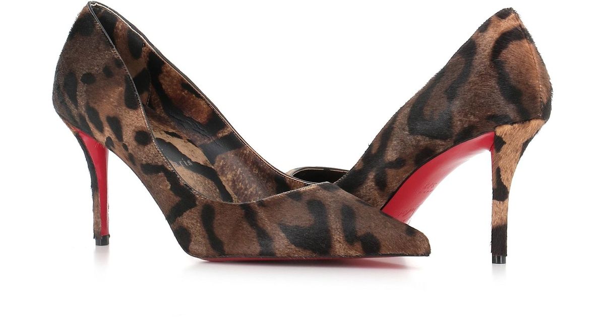 Christian Louboutin Décolletè Miss Z 80 in Pink | Lyst UK