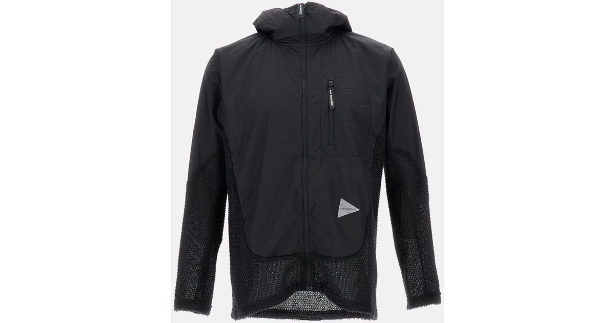 and wander Alpha Direct Jacket in Blue for Men | Lyst UK
