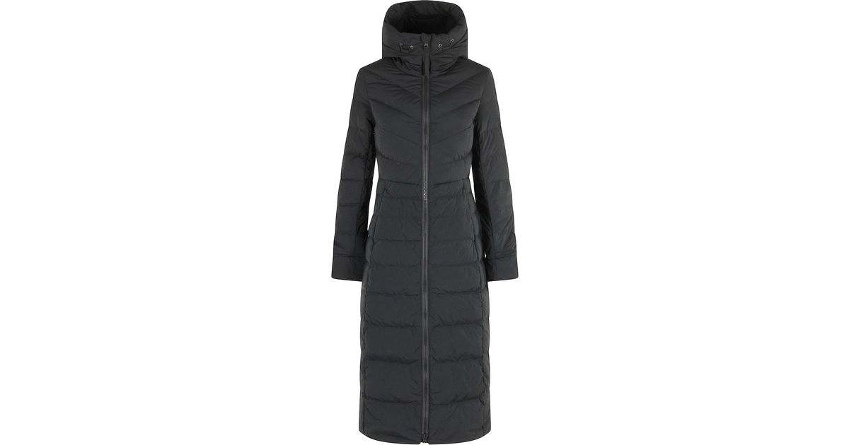 Canada Goose Clair Long Coat in Black | Lyst UK