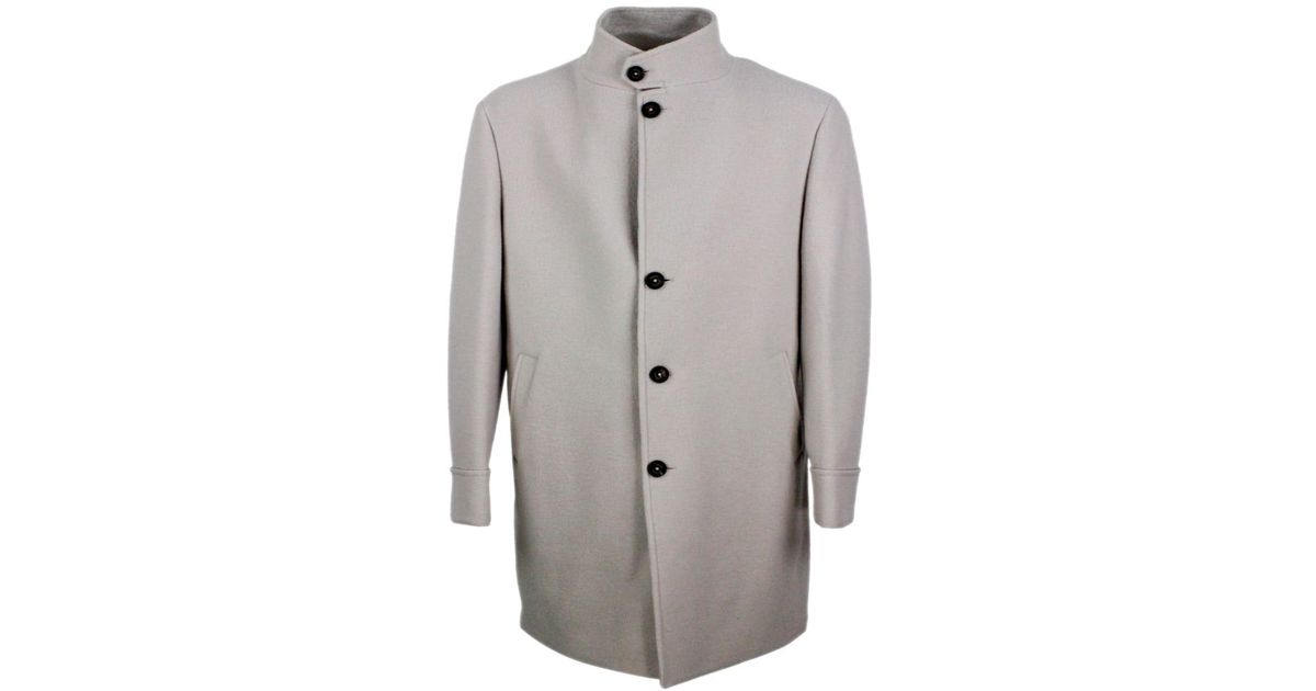 Eleventy Coats in Grey for Men | Lyst UK