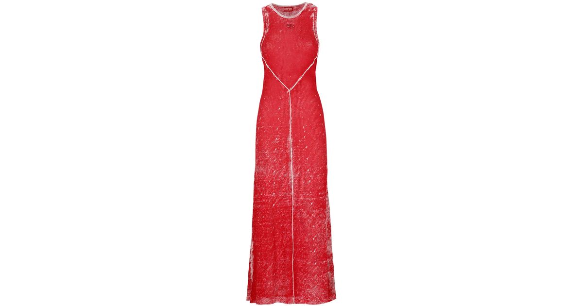 DIESEL Rab Dress in Red | Lyst