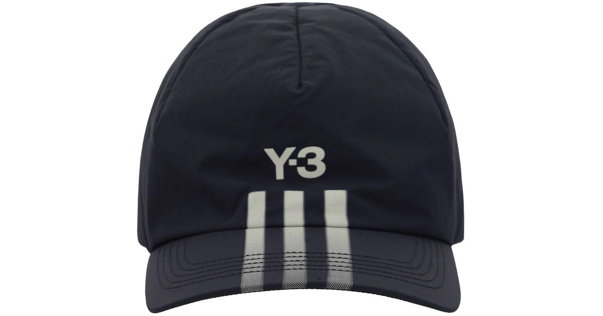 Y-3 Strp Cap in Blue for Men | Lyst