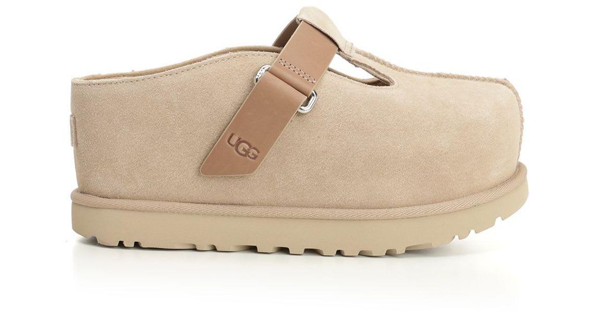 UGG Goldenstar Hi Sabot in Natural | Lyst UK