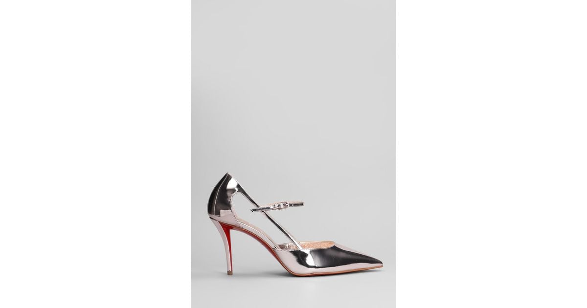 Christian Louboutin Miss Z Strap 80 Pumps | Lyst
