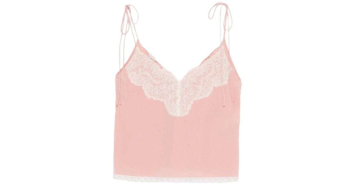 Valentino Top in Pink | Lyst UK