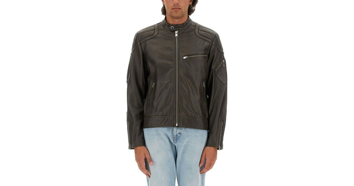 Belstaff T Racer Jacket in Black for Men | Lyst