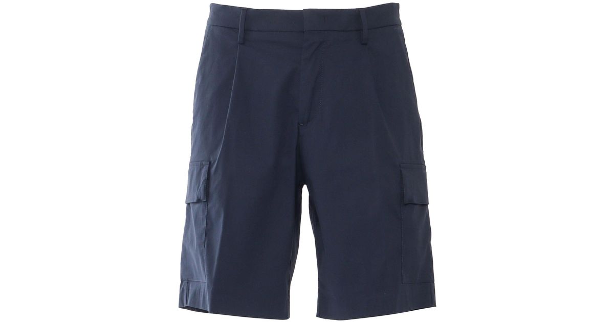 K-Way Serje Twill Tech Cargo Pants in Blue for Men | Lyst