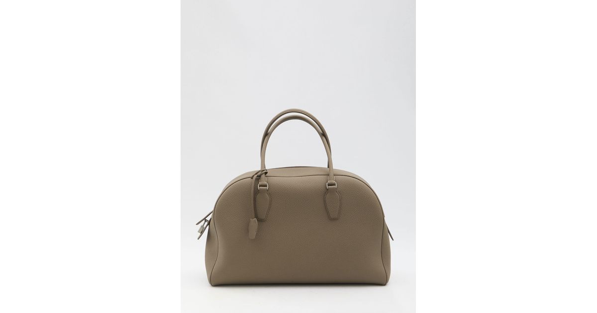 The Row India 12.00 Bag in Natural | Lyst