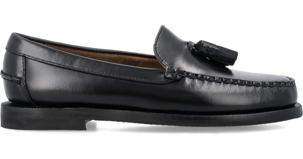 Sebago Classic Will Loafers in Black | Lyst