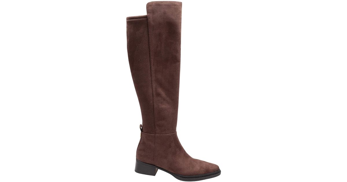 Michael Kors Suede Boot in Brown | Lyst