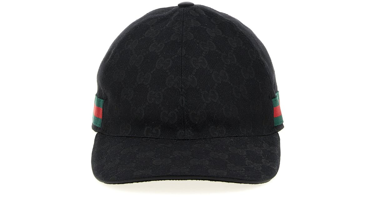 Gucci Original Gg Cap In Black For Men Lyst Uk