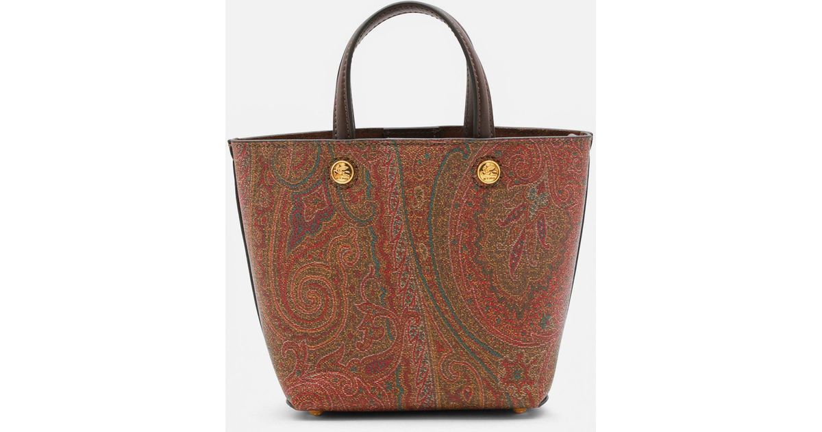 Etro Brown Crossbody Bag | Lyst