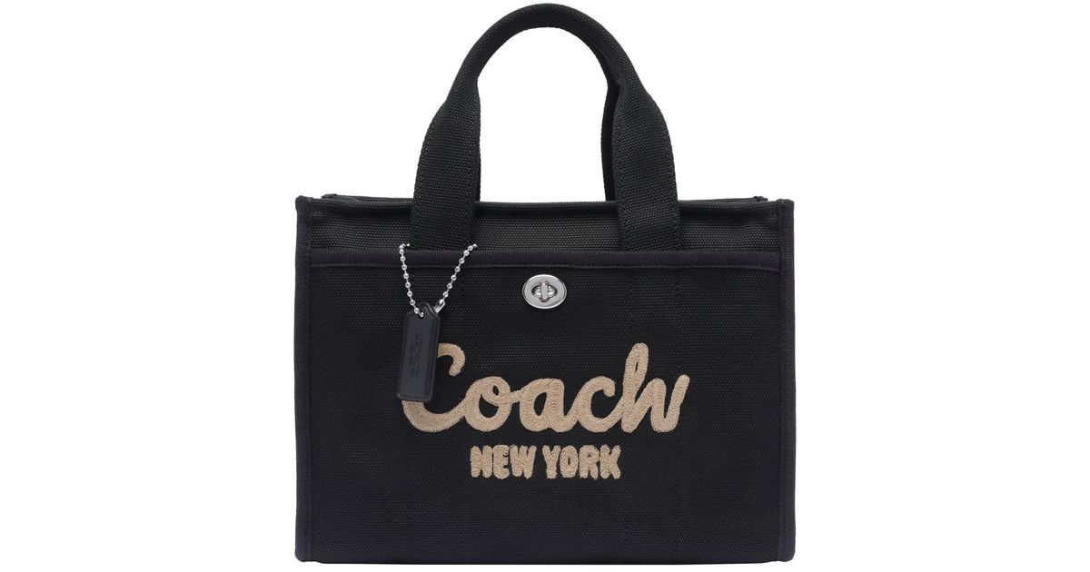 COACH Large Cargo Tote Bag in Black | Lyst