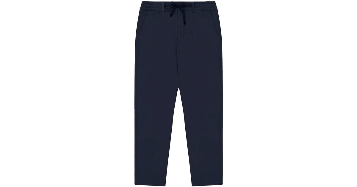 Cruna Linen Trousers in Blue for Men | Lyst