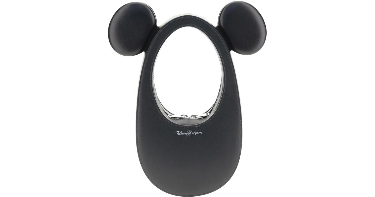 Coperni Disney X Mickey Mini Swipe Handbag in Black | Lyst
