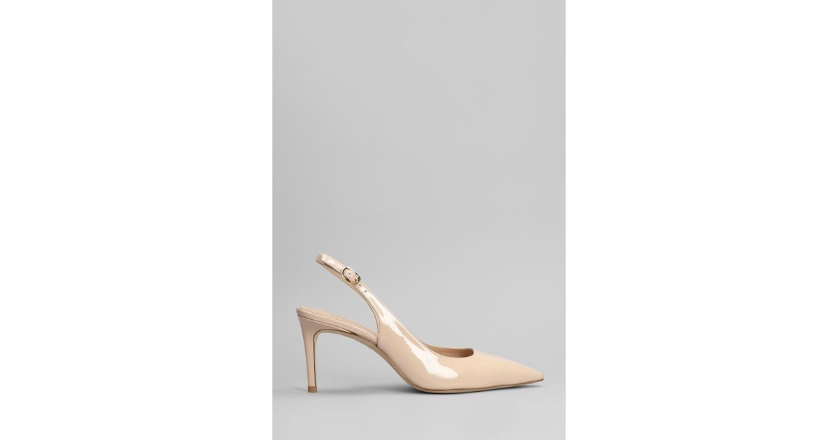 Stuart Weitzman Stuart Power Slgbk 7 Pumps in Pink | Lyst