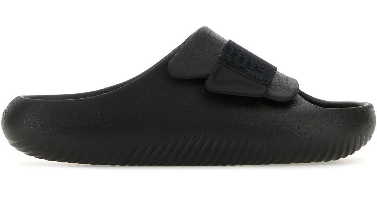 Crocs™ Rubber Mellow Luxe Recovery Slippers in Black for Men | Lyst
