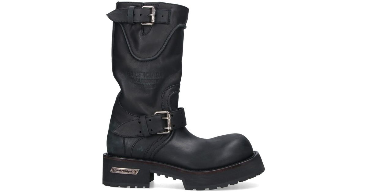 Balenciaga Venom Boots in Black | Lyst
