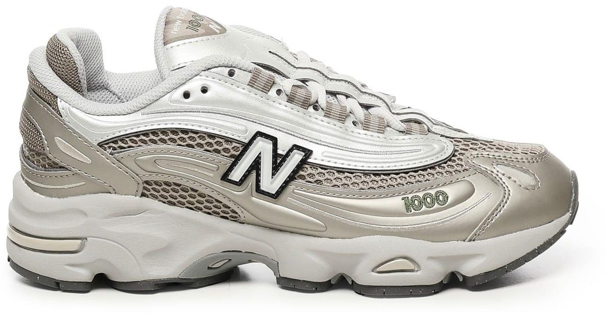 New Balance M1000 Sneakers in White | Lyst