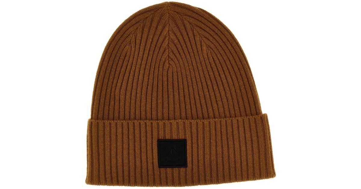 Moose Knuckles Mariner Toque Cap in Brown for Men | Lyst