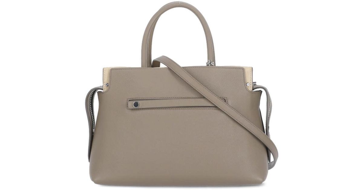 Tory Burch Mercer Bag in Natural | Lyst