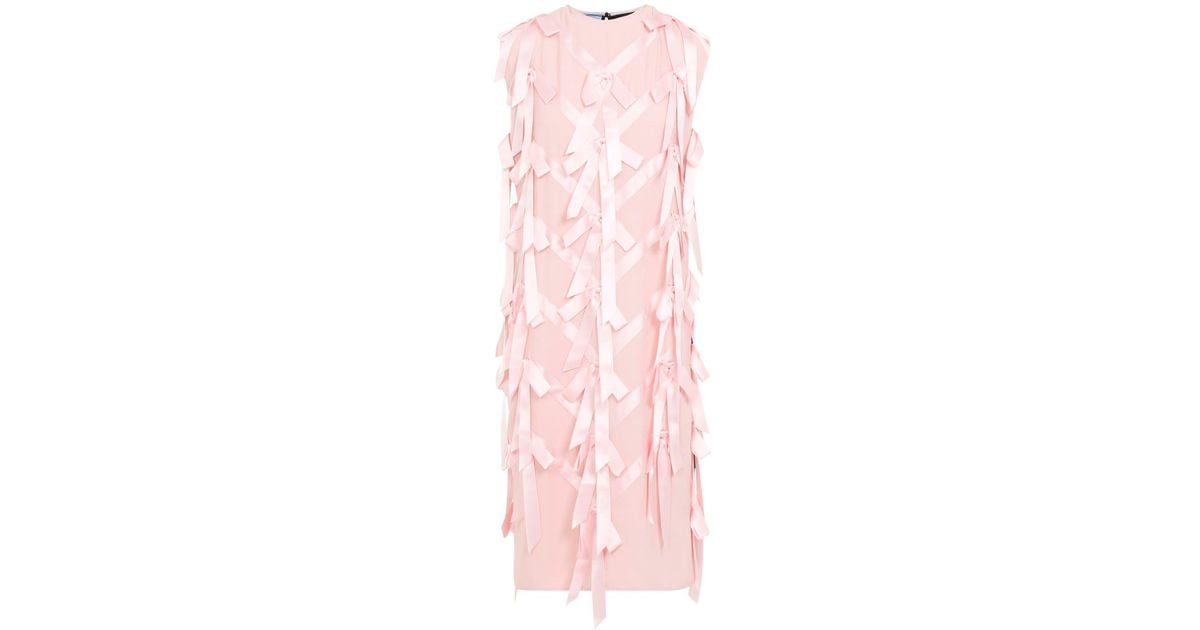 Prada Elegant ’S Dress in Pink | Lyst