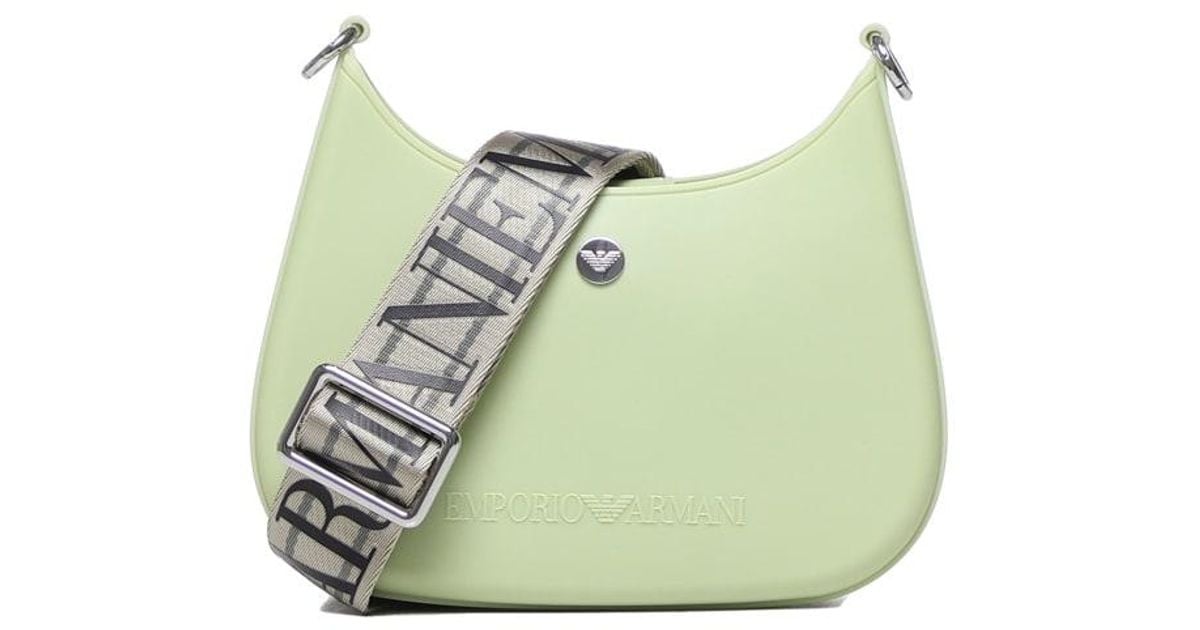 Emporio Armani Gummy Bag Mini Shoulder Bag in Green | Lyst