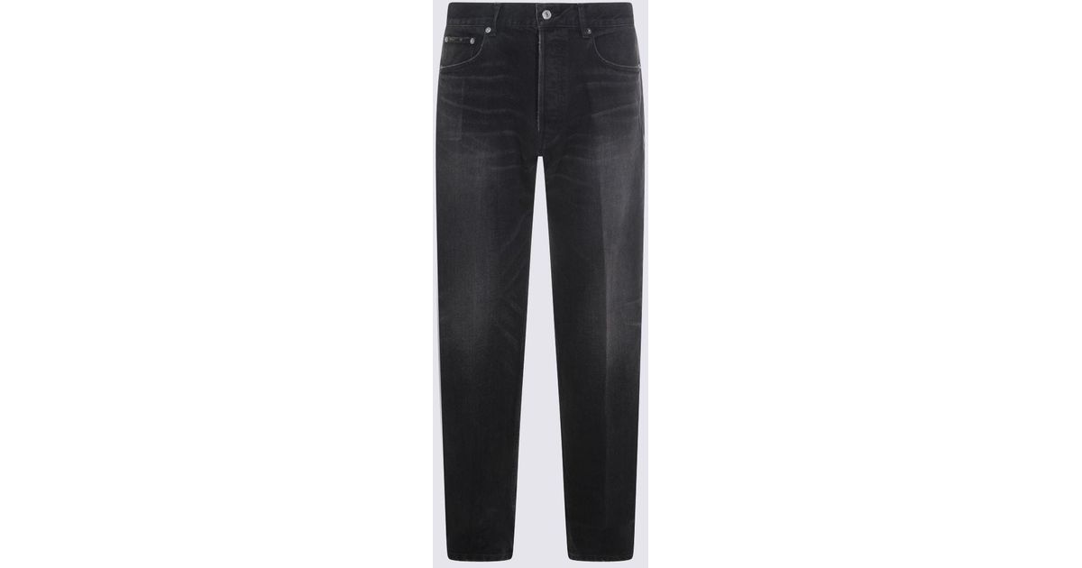 Celine Max Wash Denim Jeans in Blue for Men | Lyst UK