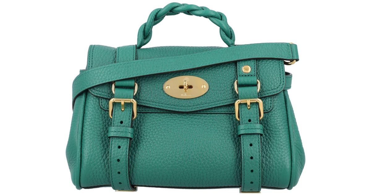Mulberry Mini Alexa in Green | Lyst