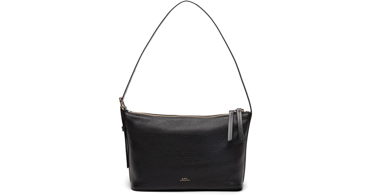 A.P.C. Sac Vera Shoulder in Black | Lyst