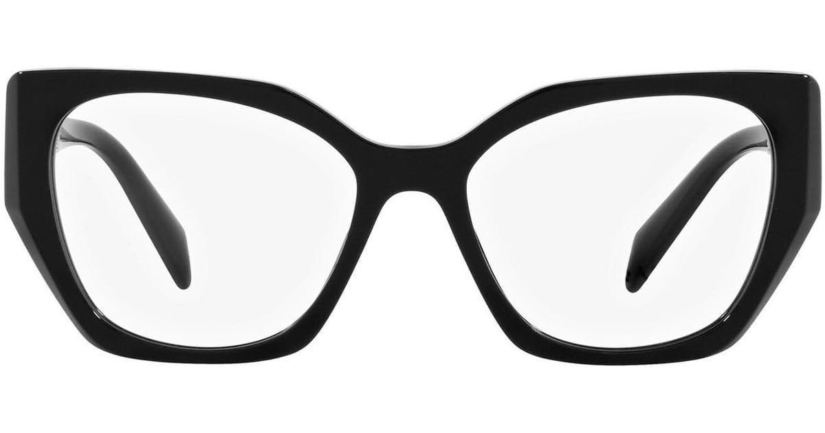 Prada Pr 18wv Black Glasses Lyst