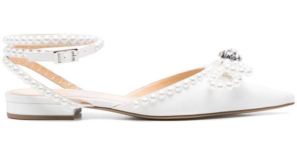 Mach & Mach Shoes in White | Lyst UK