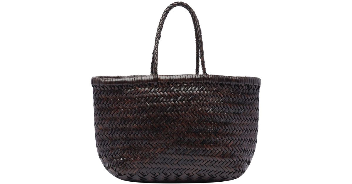 Dragon Diffusion Mini Triple Jump Basket Bag in Black | Lyst