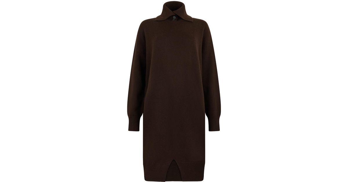 Malo Long Sweater in Black | Lyst