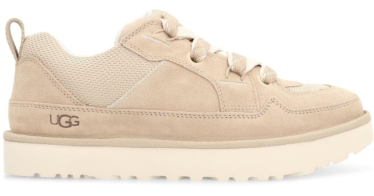 UGG Lo Lowmel Low-Top Sneakers in Natural for Men | Lyst